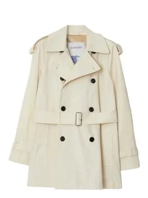 BURBERRY Burberry Double Breasted Belted Trench Coat