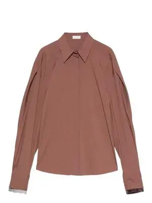 BRUNELLO CUCINELLI Brunello Cucinelli Long-Sleeve Layered Shirt