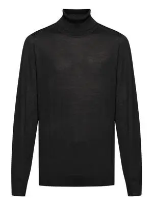 Paul Smith Roll Neck Jumper - Black