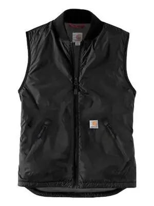 Carhartt Sleeveless Zip-up Vest - Black