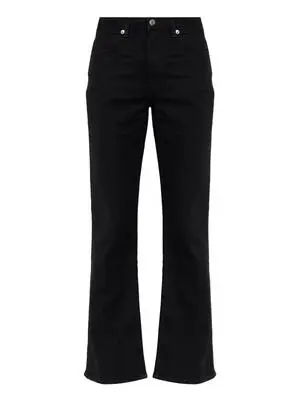 SAMSOE SAMSOE Button-fastening Jeans - Black