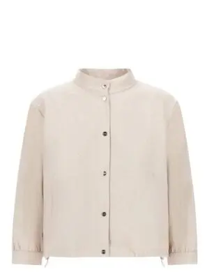 HERNO Herno Embellished Jacket With High Neck And Drawstring Hem