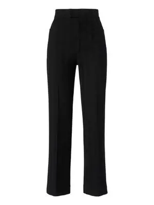 Missoni Zigzag Pattern Straight Leg Trousers - Black