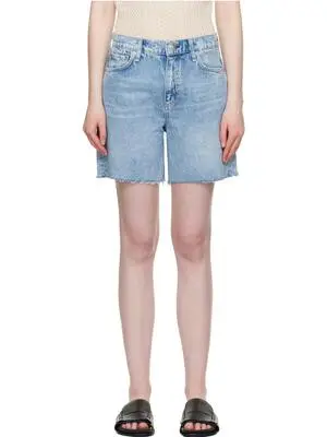 RAG  BONE Rag & Bone Kaia Cotton Shorts - Maslin