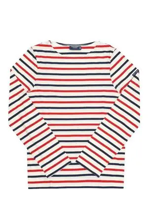 Saint James Striped T-shirt - White