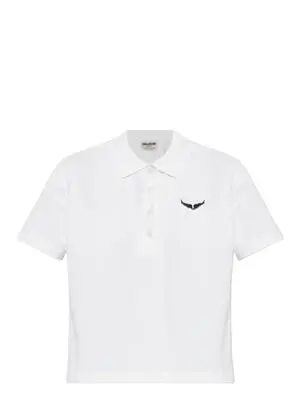 Zadig&Voltaire Mirta Polo Shirt - White