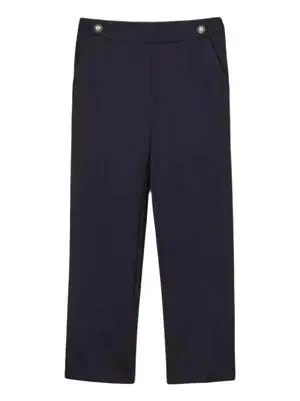 TWINSET Straight-leg Casual Trousers - Black