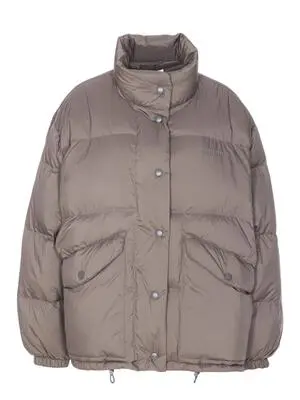 Miu Miu Miu Miu Quilted Stand Collar Jacket No