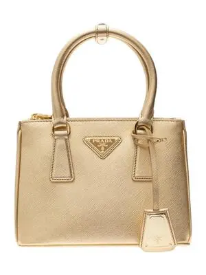Prada Logo Shoulder Bag - Platinum