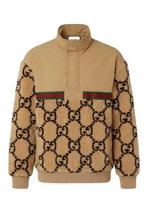 Gucci Monogrammed Teddy Jacket - Nude