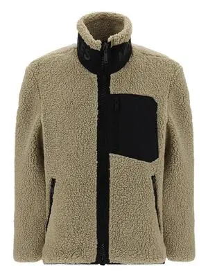 Moose Knuckles Saglek Zip-up Fleece Sweatshirt - Multicolor