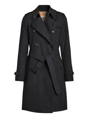 BURBERRY Burberry Kensington Heritage Double Breasted Coat
