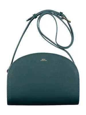 A.p.c. Demi-lune Shoulder Bag - Blue