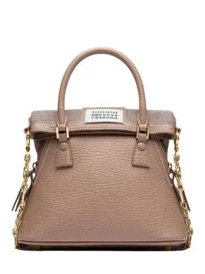 MAISON MARGIELA 5ac Micro Shoulder Bag - Brown