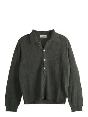 Our Legacy Alpaca Wool-blend Cardigan - Moss Green