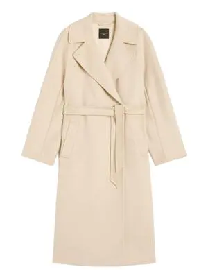 Max Mara Resina Belted Coat - Nude
