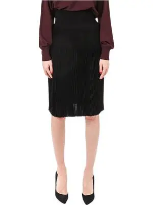 Givenchy Pleated Skirt - Black