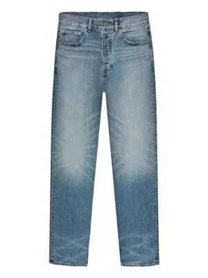 Fear Of God Logo Patch Jeans - Gray