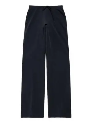 Balenciaga Wide Leg Sweatpants - Faded Black