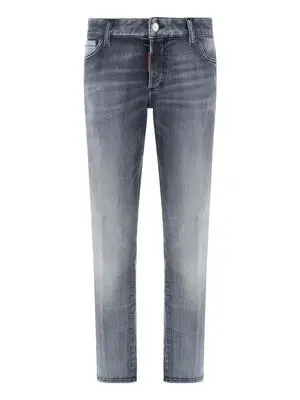 Dsquared2 Jennifer Low-waist Jeans - Gray