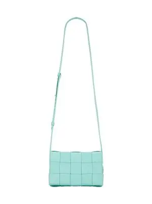 Bottega Veneta Small Cassette Crossbody Bag - Blue