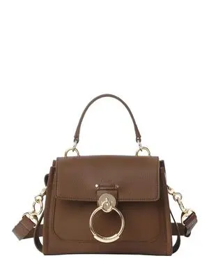 Chloé Tess Mini Shoulder Bag - Brown