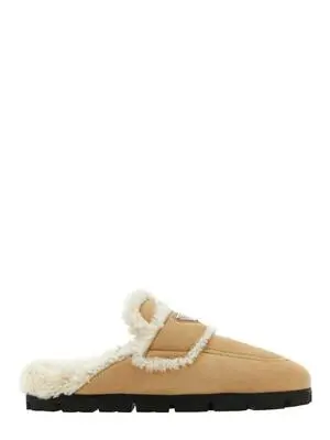 Prada Shearling Slippers - Hazel