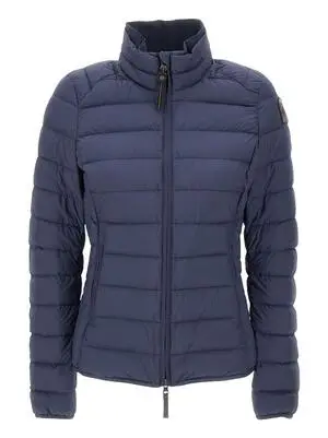 PARAJUMPERS Long-sleeved Down Jacket With Standing Collar - Blue