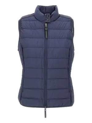 PARAJUMPERS Padded Zipper Down Vest - Blue