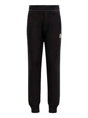 Moncler Logo Patch Track Pants - Black
