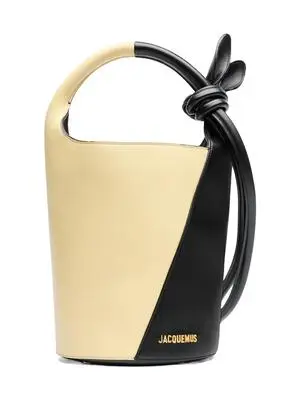 JACQUEMUS Jacquemus Mini Knot Bucket Shoulder Bag