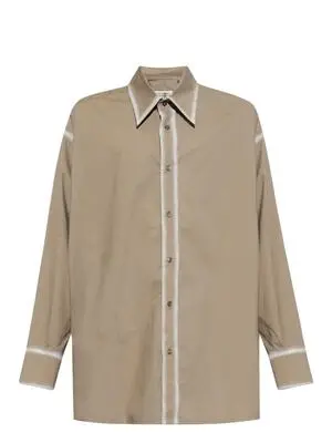 MAISON MARGIELA Poplin Shirt - Gray