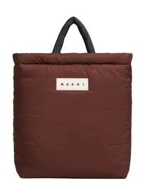 Marni Padded Tote Bag - Red