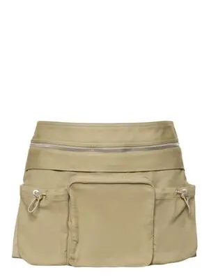 DION LEE Skirt With Removable Waist Pack - Nude