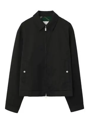 Burberry Harrington Cotton Jacket - Black
