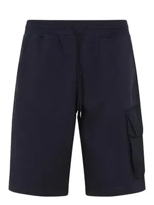 C.P. COMPANY Cotton Cargo Shorts - Black