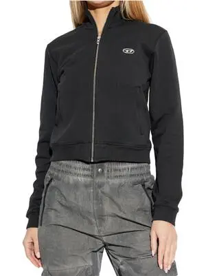 DIESEL® Zip-up Bomber Jacket - Black