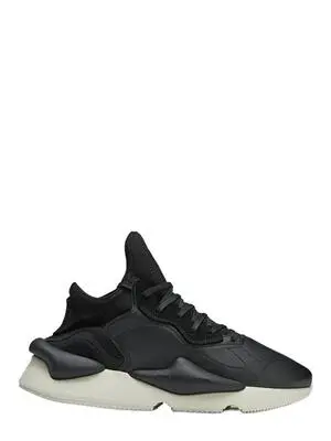 Y3 Kaiwa Lace-up Sneakers - Black