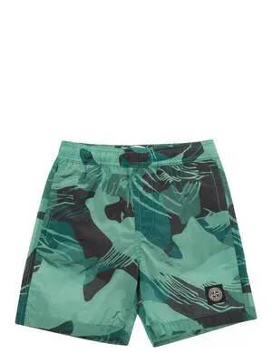 STONE ISLAND Stone Island Compass Motif Swim Shorts