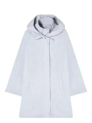 EMPORIO ARMANI Emporio Armani Oversized Waterproof Jacket With Logo Print