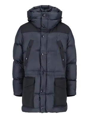 Burberry Hooded Down Coat - Black