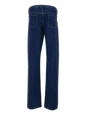 A.p.c. Petit Mid-waisted Slim-fit Jeans - Blue