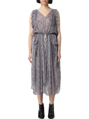 ISABEL MARANT ÉTOILE Isabel Marant Etoile Printed V-Neck Dress