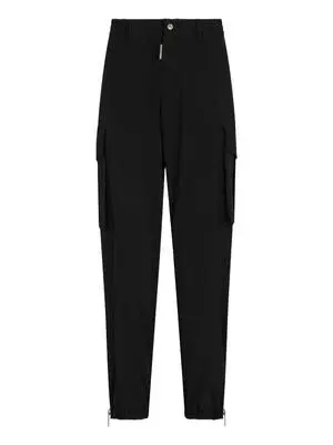 DSQUARED2 Dsquared2 Baggy Fit Pleated Cargo Pants