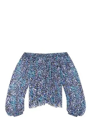 ISABEL MARANT ÉTOILE Isabel Marant Etoile Multicolor Print Long Sleeve Blouse