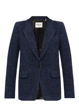 Isabel Marant Étoile Kerstin Wool Blazer - Blue