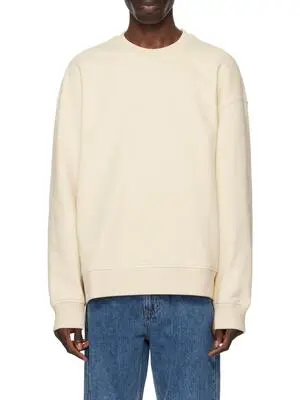 WOOYOUNGMI Logo Embossed Sweater - White