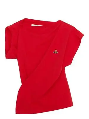 VIVIENNE WESTWOOD Vivienne Westwood Asymmetric Cotton T-shirt