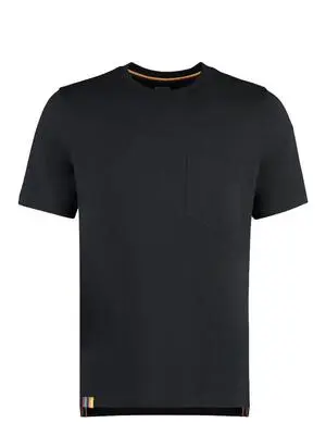 Paul Smith Logo-tag Cotton T-shirt - Black