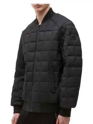 Moose Knuckles Padded Recycled-nylon Jacket - Black